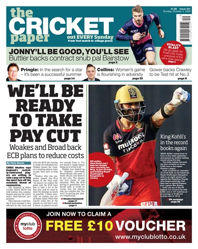 The Cricket Paper Magazine Subscription UK Offer