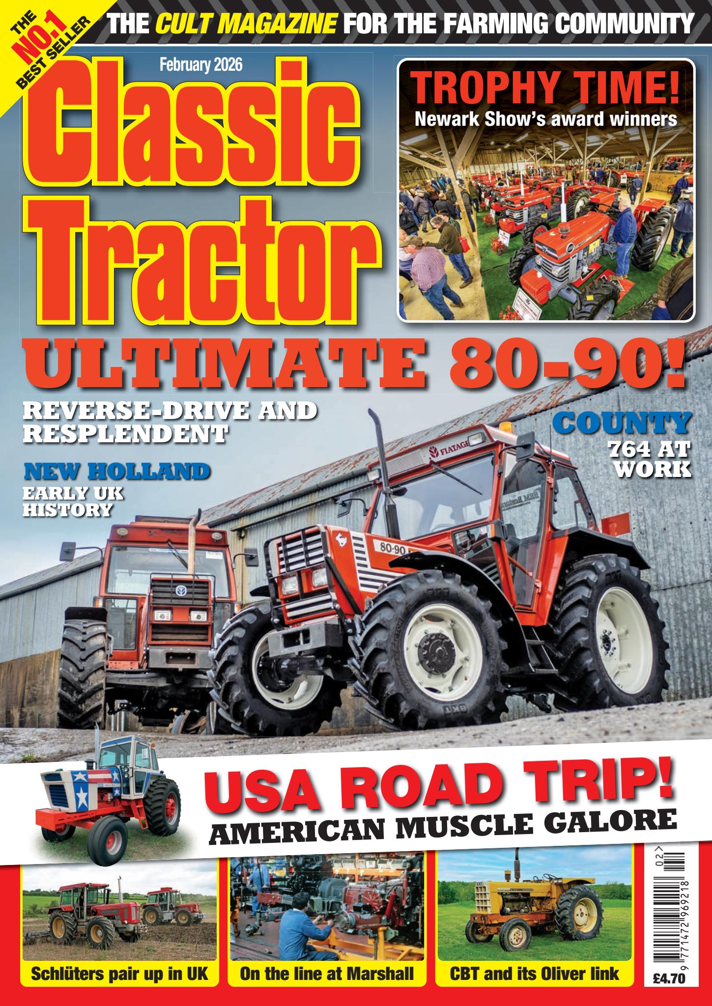 Classic Tractor Magazine Subscriptions | magazine.co.uk