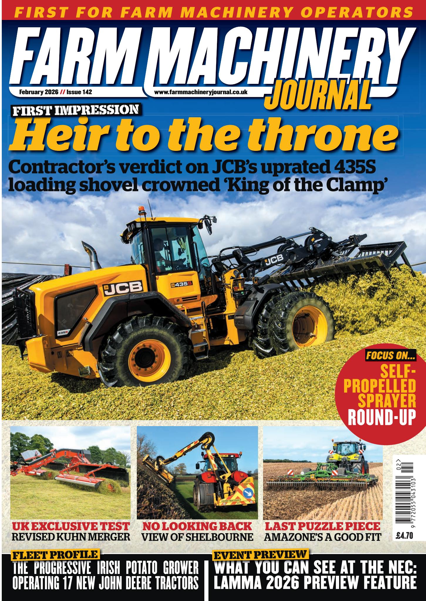 Farm Machinery Journal Magazine Subscription Offers UK