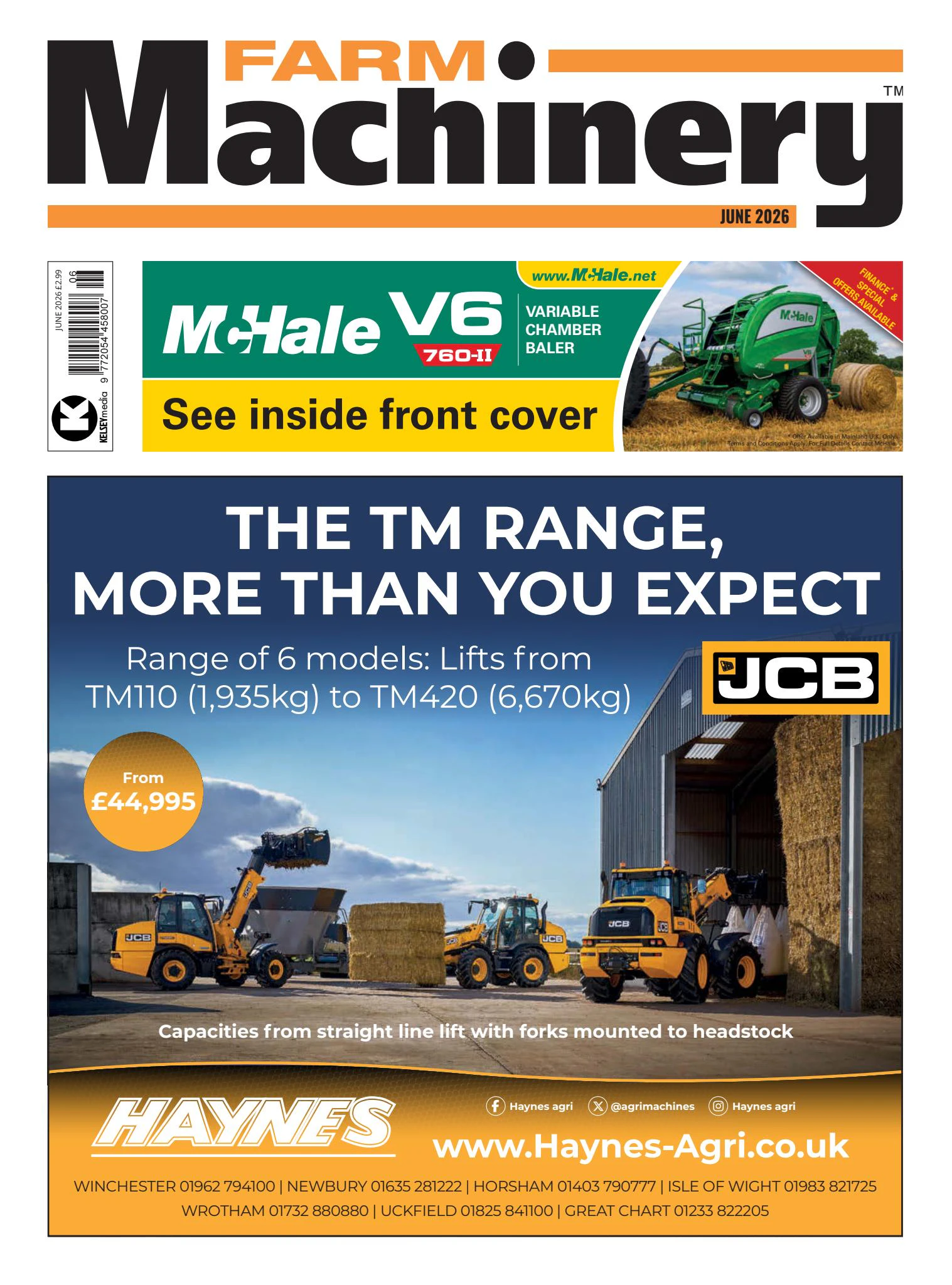 Farm Machinery Magazine Subscription Offers | magazine.co.uk