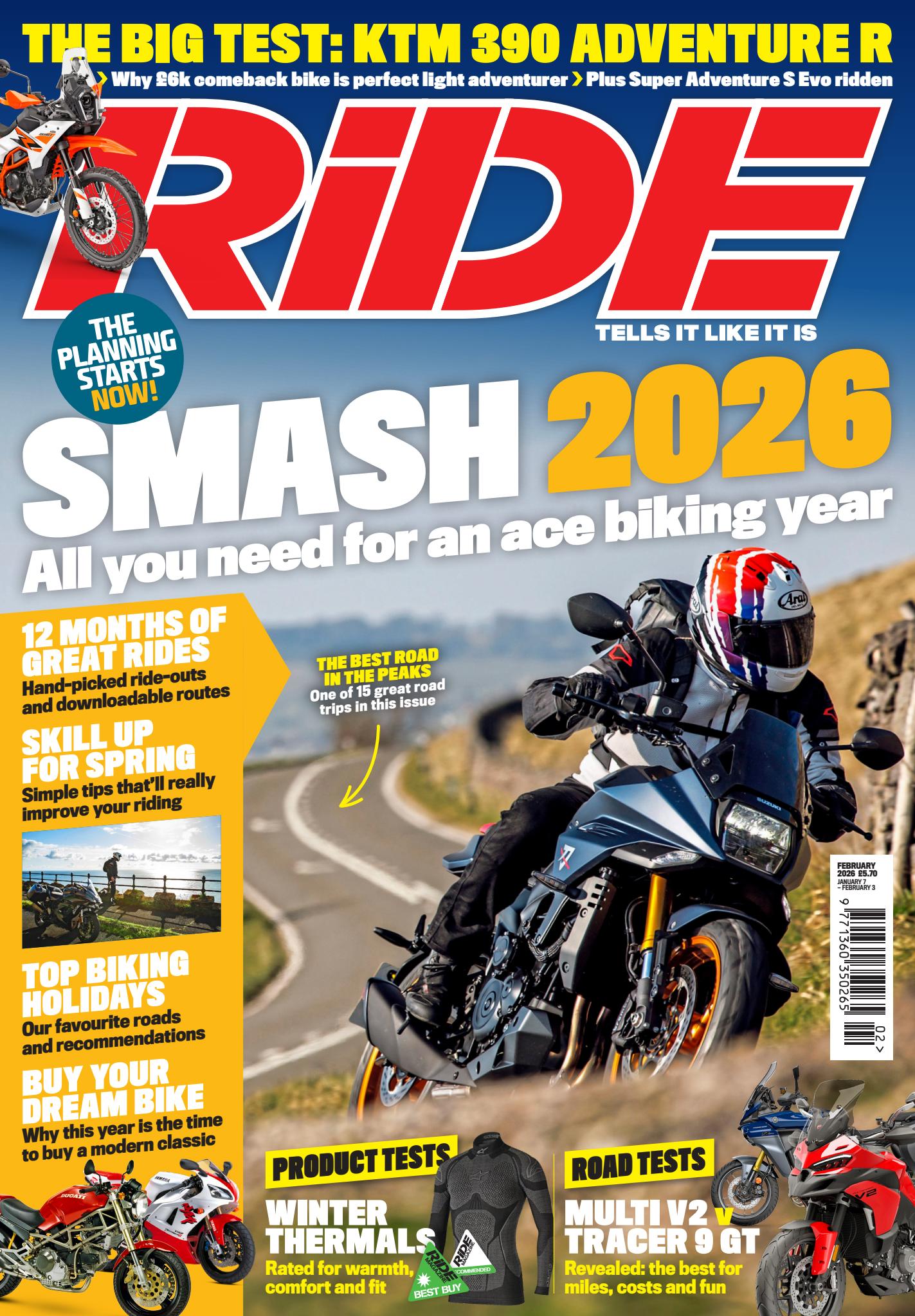 Ride Magazine Subscription UK Offer