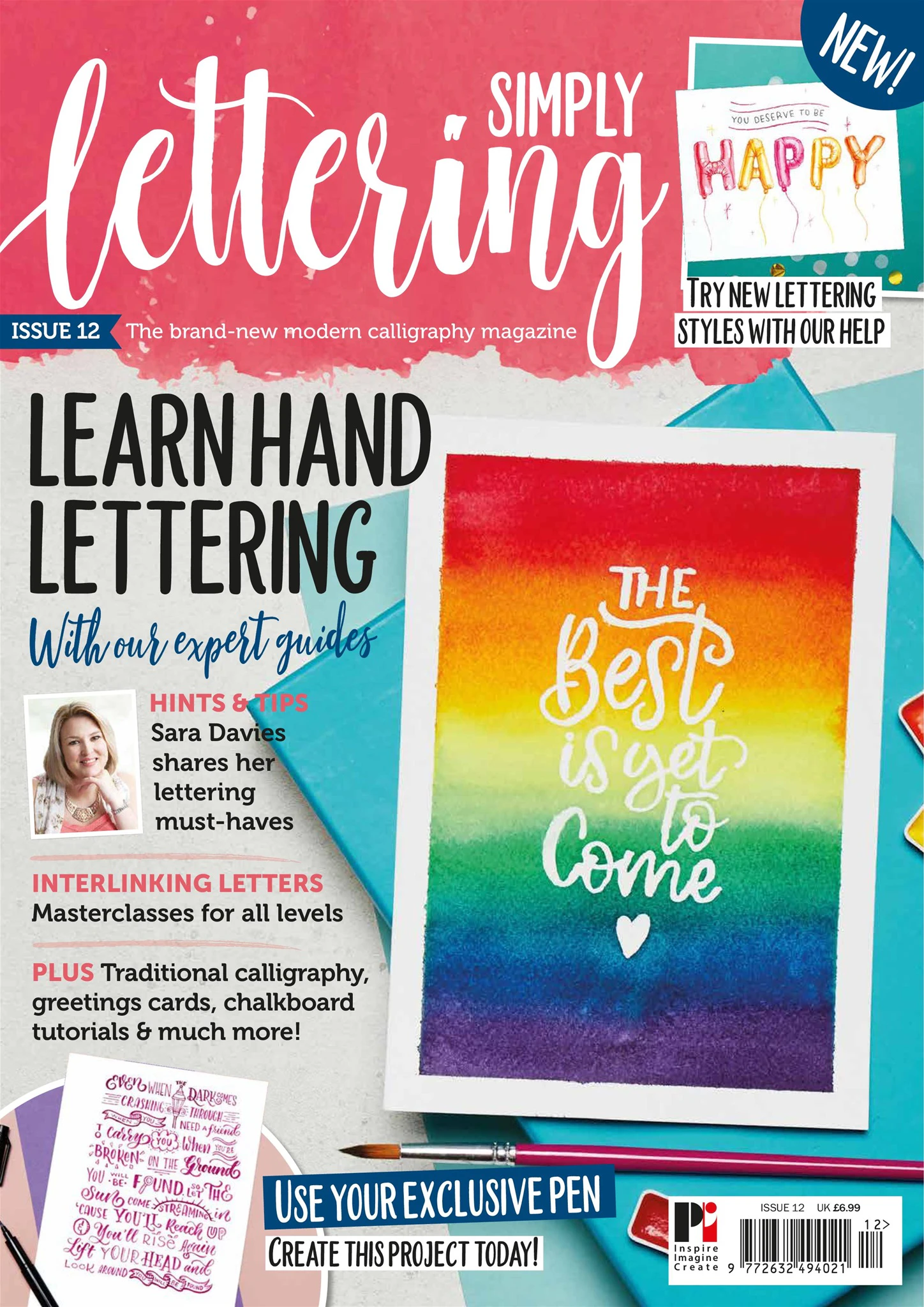 Simply Lettering Magazine Subscriptions | magazine.co.uk
