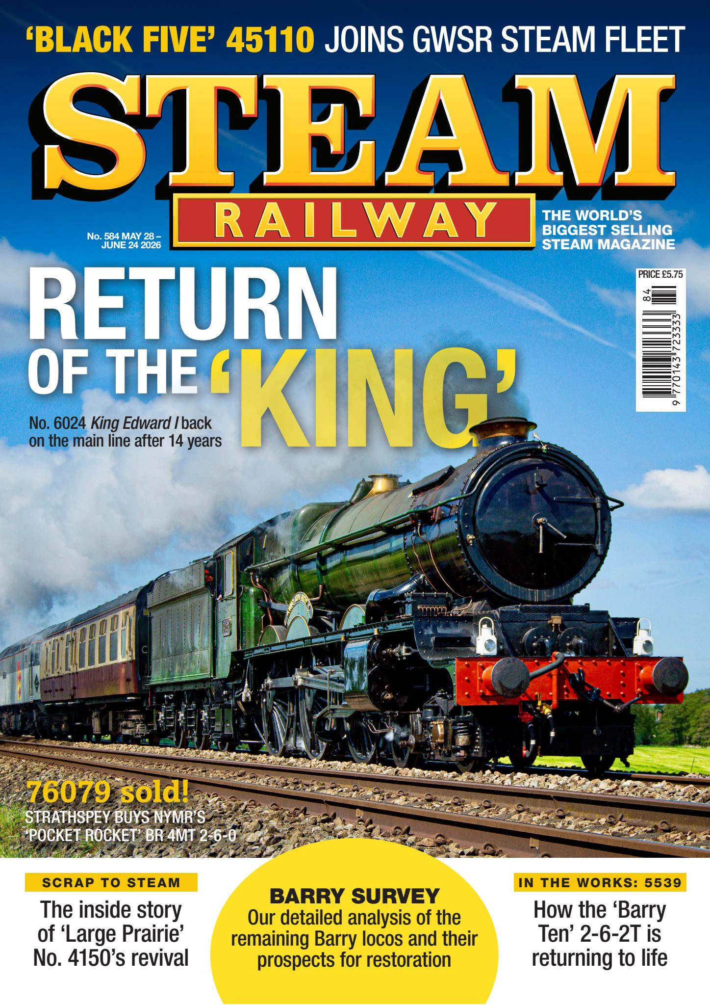 Steam Railway Magazine Subscription Offers | magazine.co.uk
