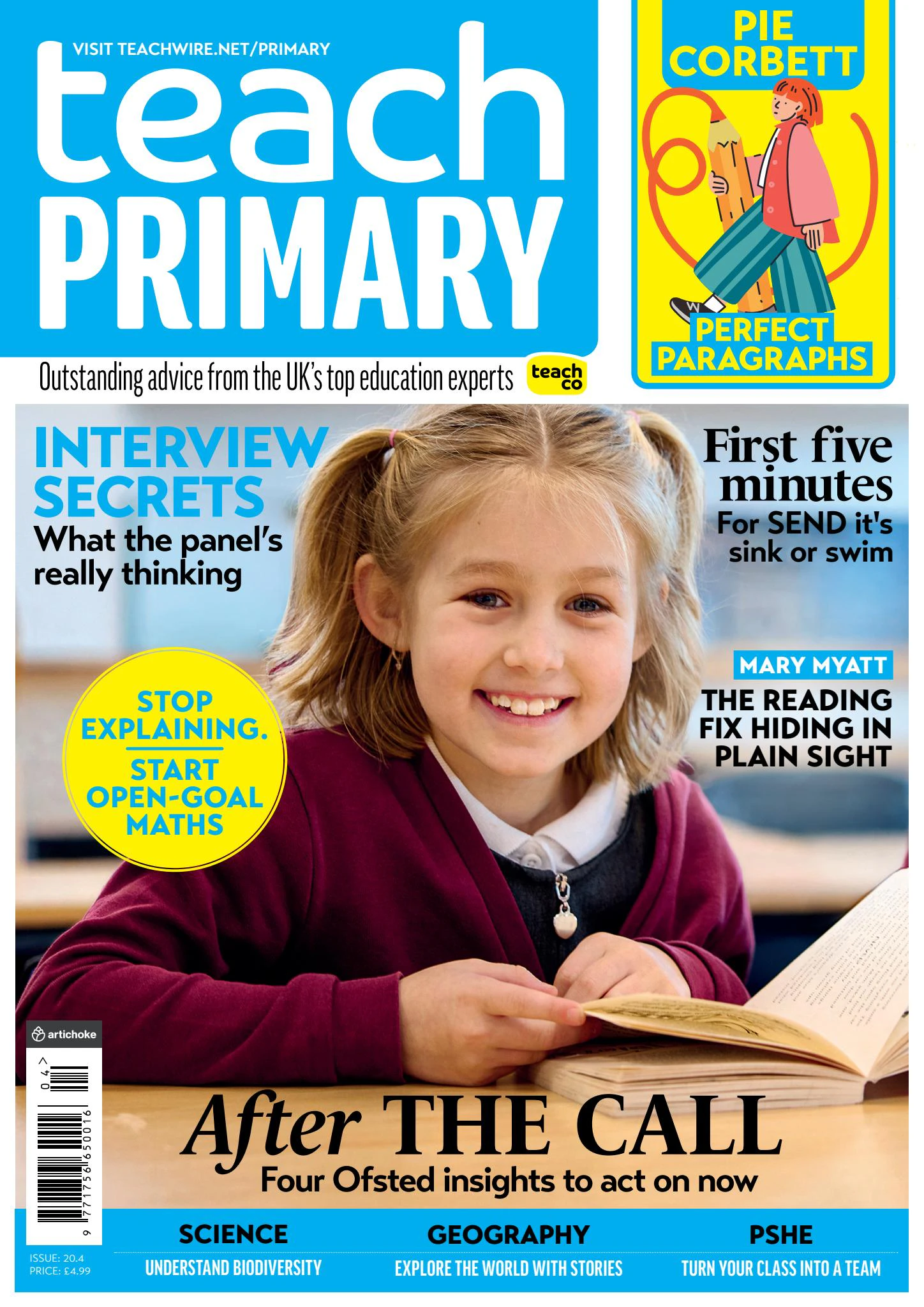 Teach Primary Magazine Subscription Offers | magazine.co.uk