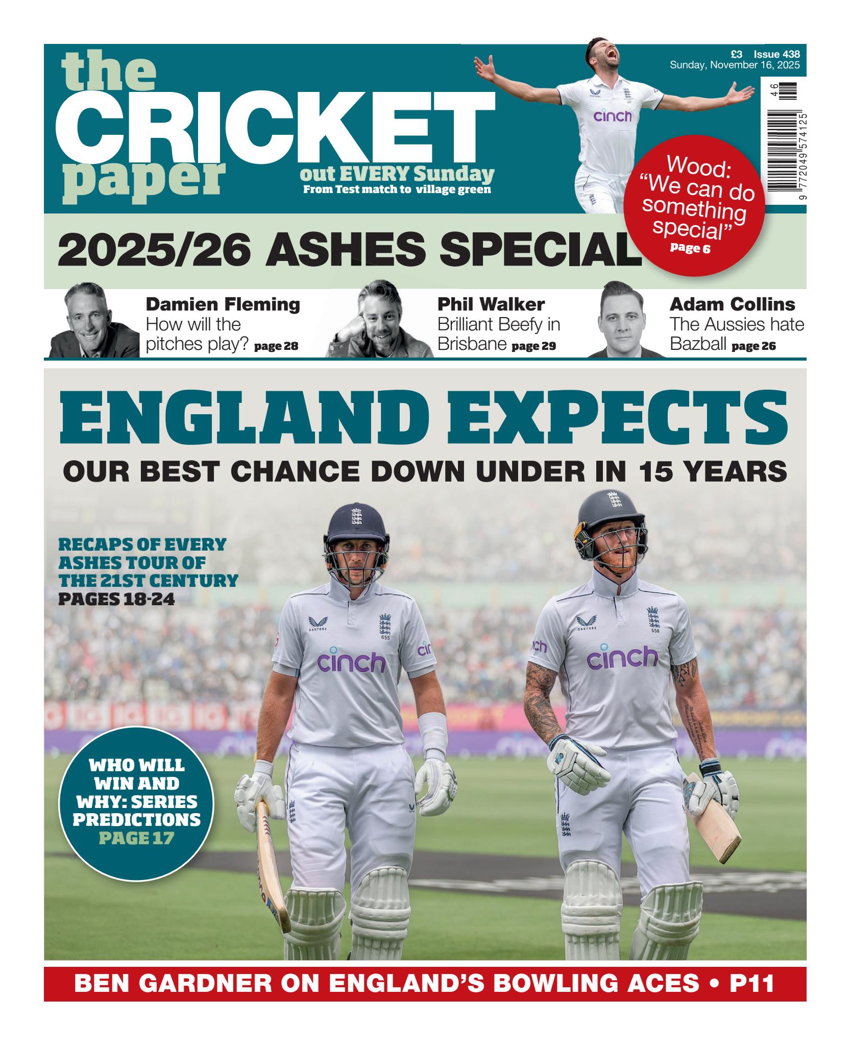 The Cricket Paper Magazine Subscriptions | magazine.co.uk